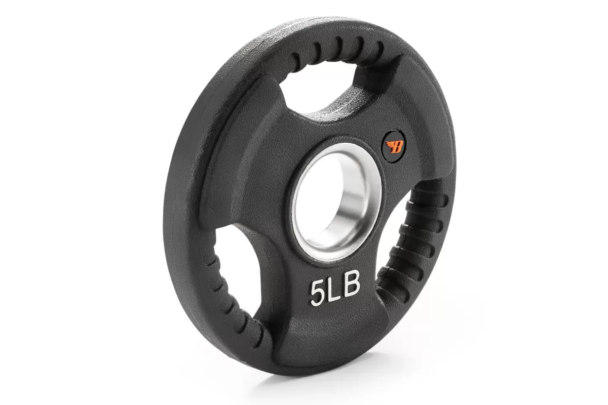 Juego de barra olímpicas corta de 47” con discos de pesas Bionic Body ...